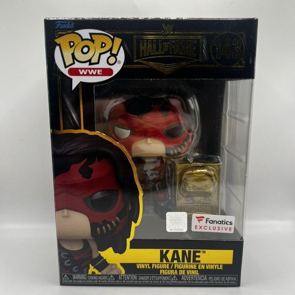 Funko | Toys | Kane Hall Of Fame 43 Funko Pop With Pop Protector In ...